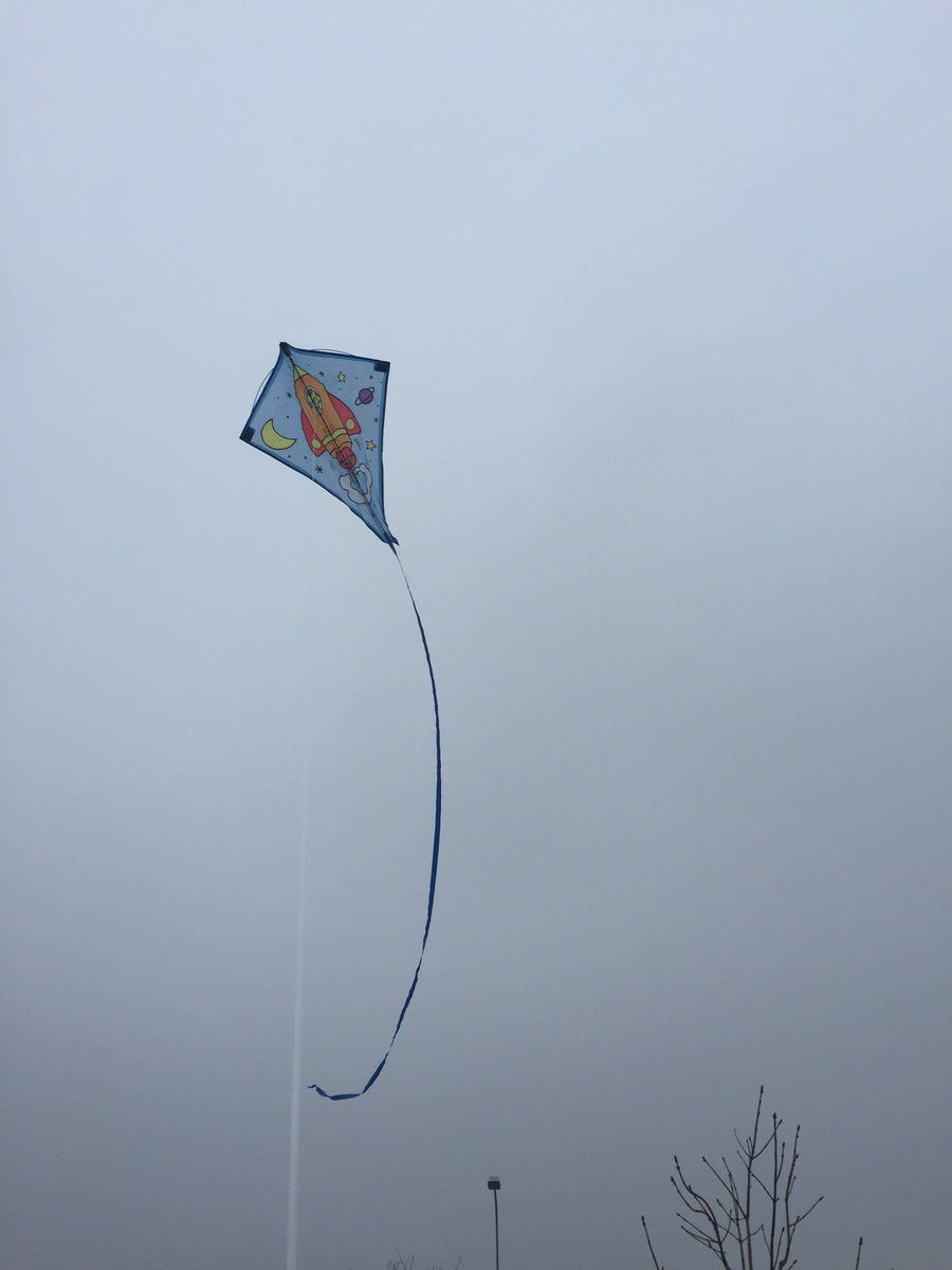 Korsdrake Raket Drake / Rocket Diamond Kite – Flyga Drake